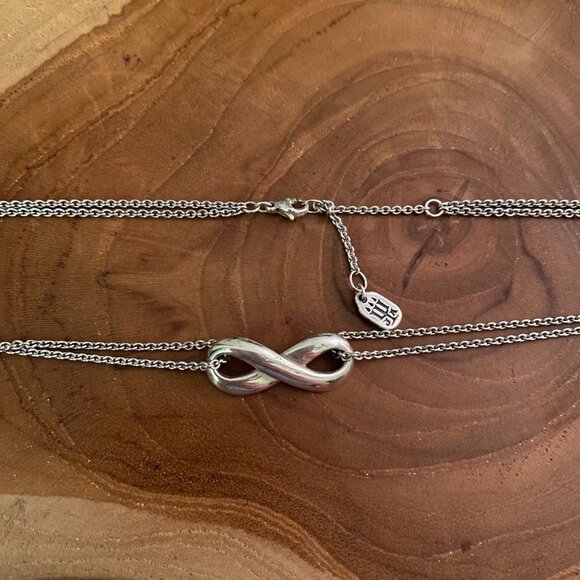 James Avery | Jewelry | Retired James Avery Infinity Necklace Sterling ...